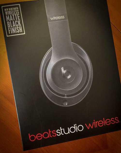 Наушники Beats new Studio Wireless Black Matte