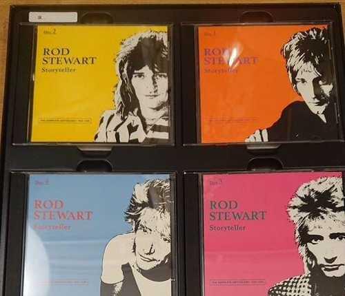 Rod Stewart Storyteller 4 CD Boxset+цветной буклет