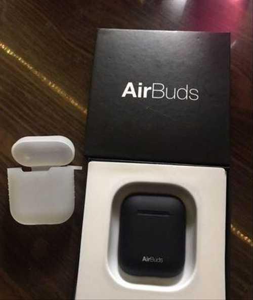 Беспроводные наушники wiwu AirBuds, black. Ориг