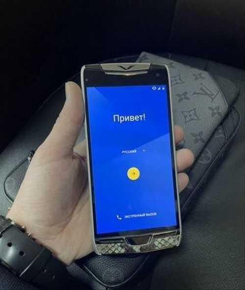 Телефон Vertu Constellation X Piton состояние ново