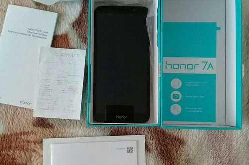 Продам телефон honor 7A
