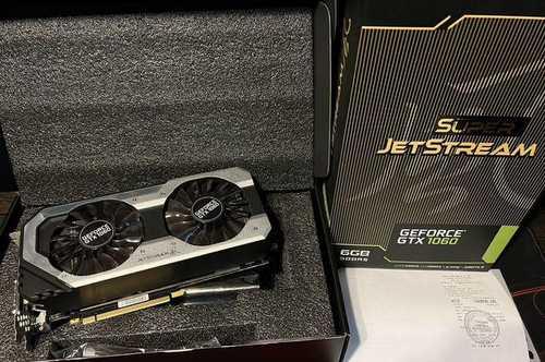 Видеокарта Palit GTX 1060 super jetstream 6G
