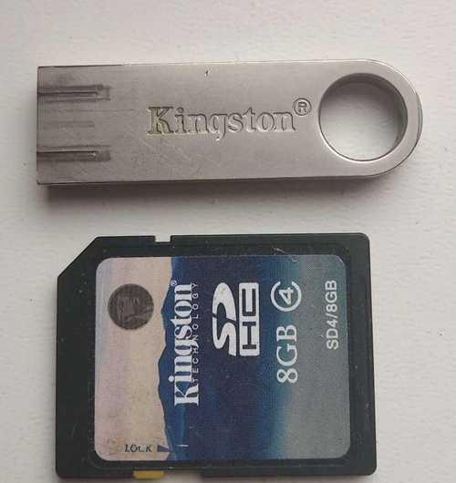 Kingston 64Гб Флэш карта памяти металл