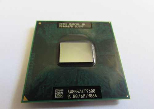 Процессор intel core2duo t9600