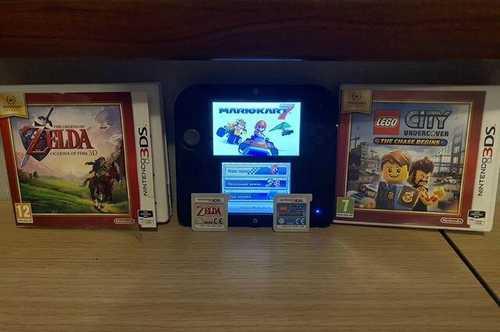 Nintendo 2ds. Mario kart. Zelda. Lego City