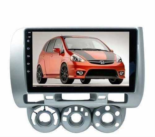 Штатная магнитола для Honda Fit 2004-2007 (руль