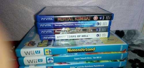 Игры PS Vita и Wii U