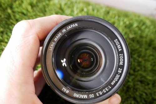 Canon EF sigma 28-300 3,5-6,3 macro полный кадр