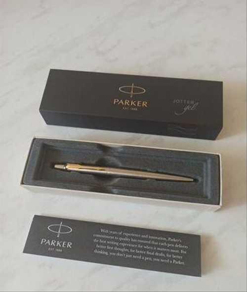 Ручка Parker Jotter gel новая