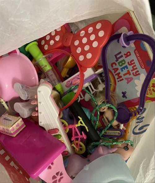 Игрушки пакетом для девочки