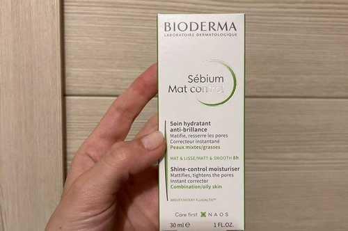 Bioderma sebium mat control матирующий крем