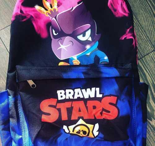 Школьный рюкзак brawl stars ворон
