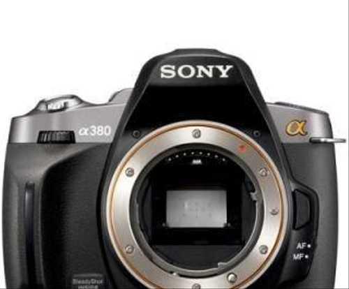 Продам фотоаппарат sony dslr-A380+ 2 объектива