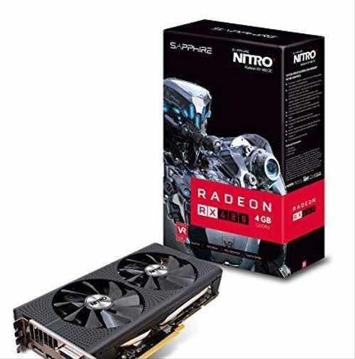Видеокартa sapphire rx 480 4gb