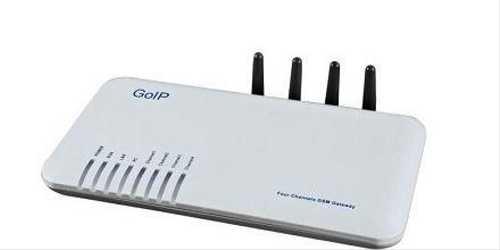 Новый VoIP GSM-шлюз goip 4 (с 4-мя sim-картами)