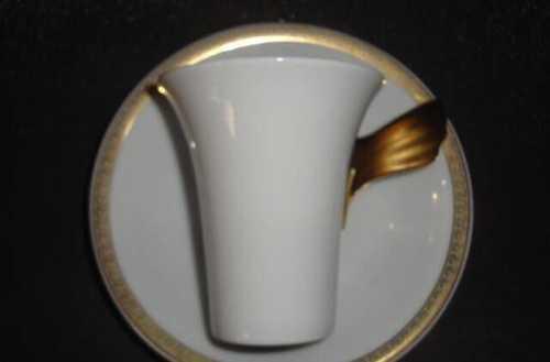 Кофейная пара (чашка) Versace, Rosenthal. Фарфор