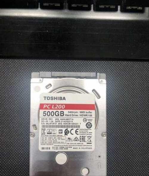Жесткий диск для ноутбука toshiba pc l200 500gb
