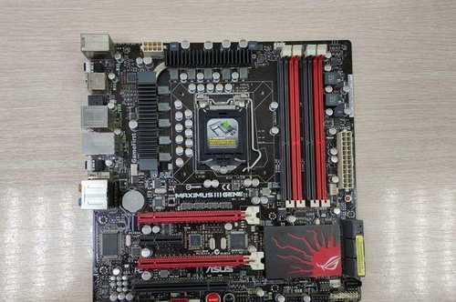 Материнская плата asus Maximes III Gene s1156 P55