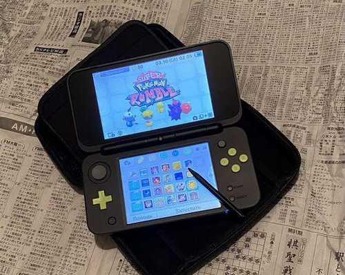 New Nintendo 2DS XL Lime-Black