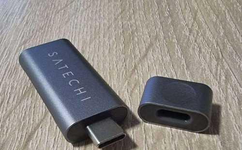 Кардридер Satechi Aluminum Type-C USB 3