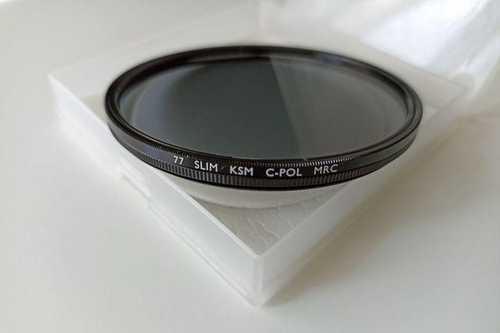 Светофильтр B+W Slim KSM C-Pol MRC, 77 mm