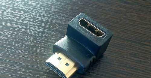 Угловой hdmi адаптер