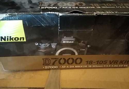 Коробка и документы для Nikon d7000