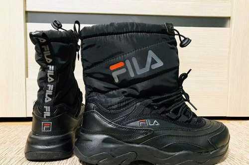 Зимняя обувь Fila новая Black forever