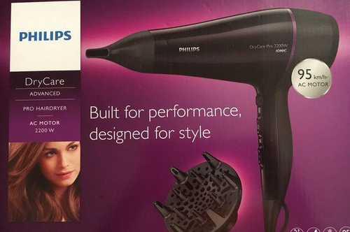 Фен Philips DryCare Pro 2200W ionic