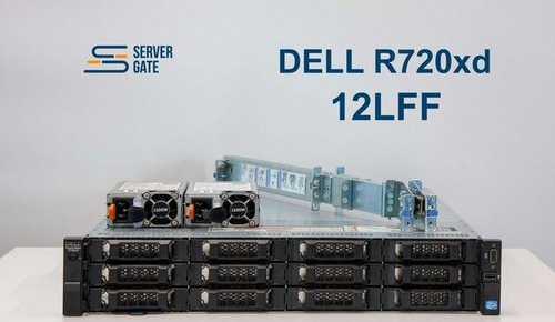 Сервер Dell R720xd 12LFF 2x E5-2640v2 384GB