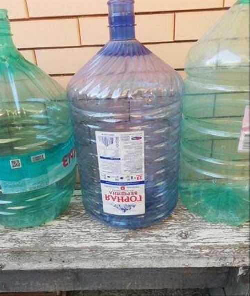 Бутыль 19 литров пэт