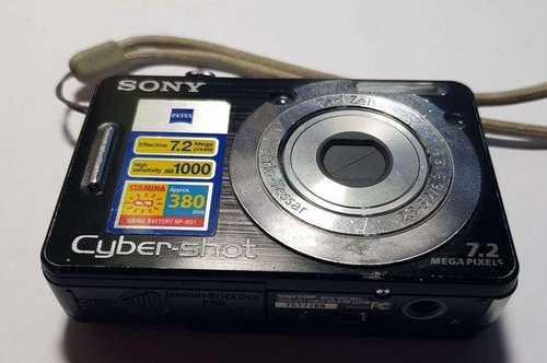 Компактный фотоаппарат sony dsc-w55