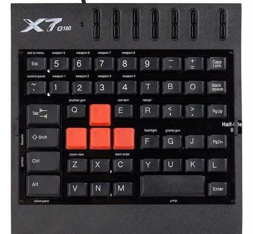 Игровая клавиатура A4Tech X7-G100 USB