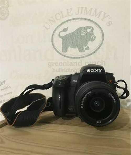 Фотоаппарат Sony Alpha dslr-A500