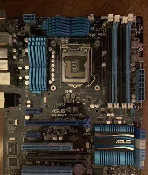Asus p8p67 (сокет 1155)