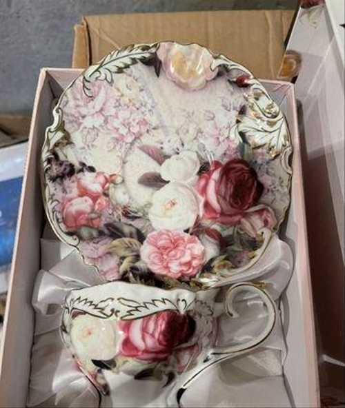 Чайная пара Briswild royal porcelain collection
