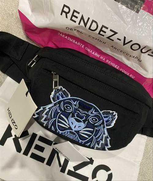 Поясная сумка kenzo/ оригинал