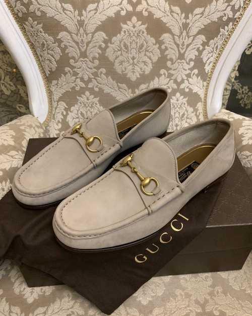 Gucci Horsebit loafer лоферы новые оригинал 9+