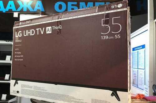 Телевизор LG 55UK6200PLA/4K/smart/Гарантия