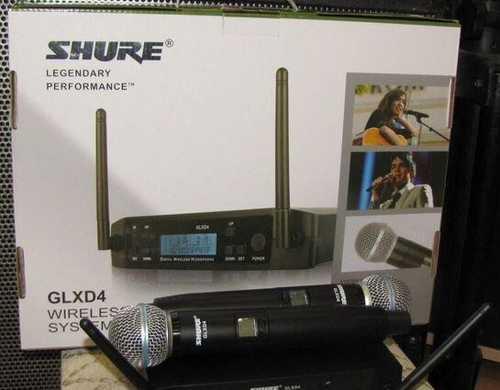 Микрофоны вокальные Shure Beta 58 A радио Pro Кейс