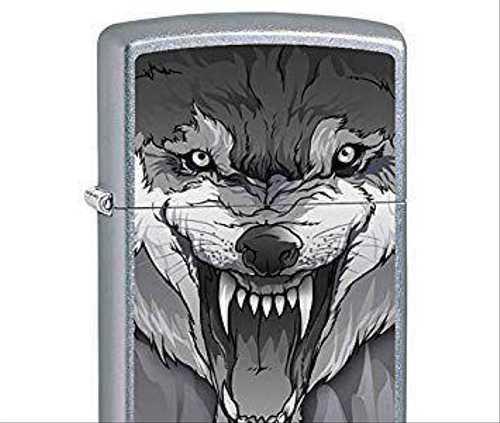 Зажигалка Zippo - Snarling Wolf