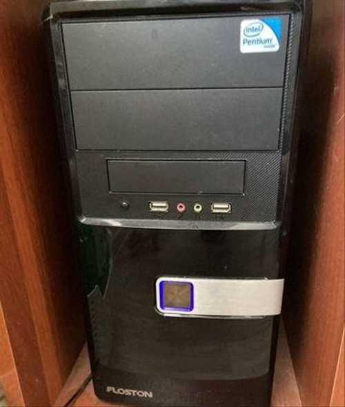 Компьютер E5500 (2.8 GhHz) / 1Gb + монитор 21,5'