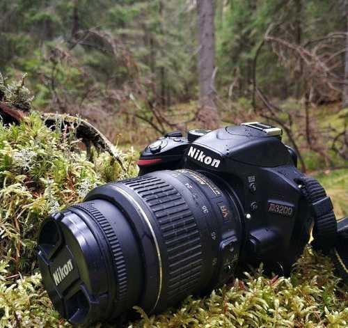 Nikon d3200 kit 18 55mm vr