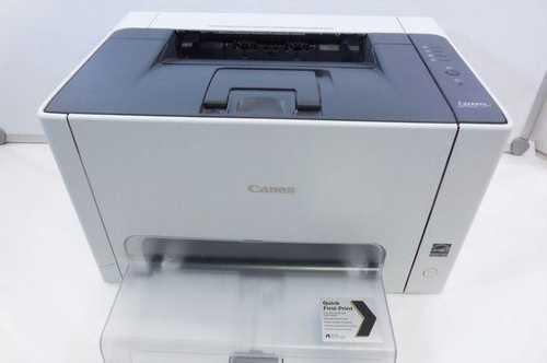 Принтер Canon LBP7010C бережно использовался