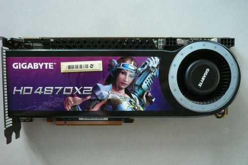 Видеокарта Gygabyte ATI Radeon HD4870x2