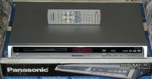 DVD-CD Player Panasonic S-42