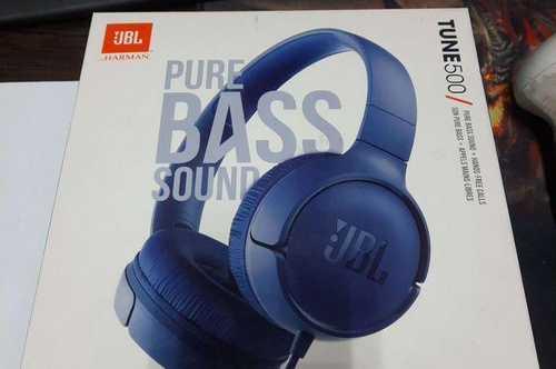 Гарнитура JBL T500 накладная Black