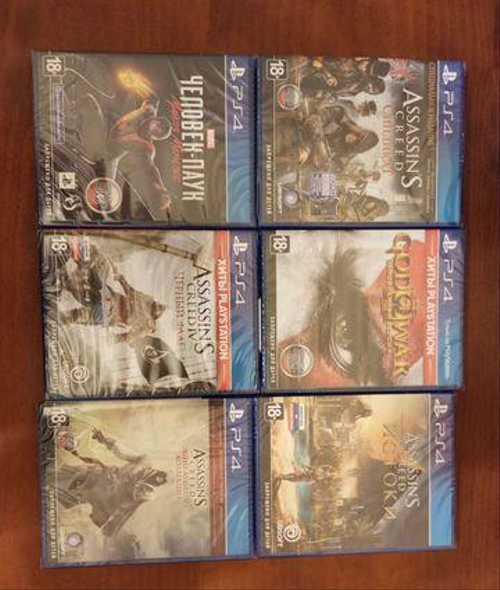 Диски на ps4