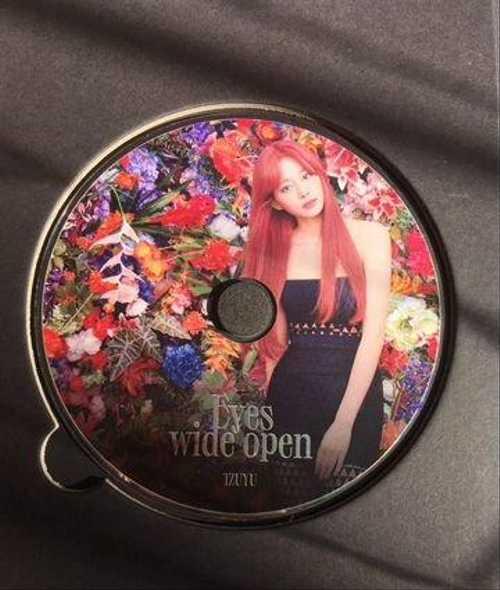 CD диск твайс с Цзыюй из альбома eyes wide open