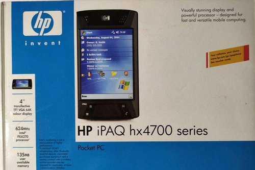 Мощный кпк HP iPAQ hx4700